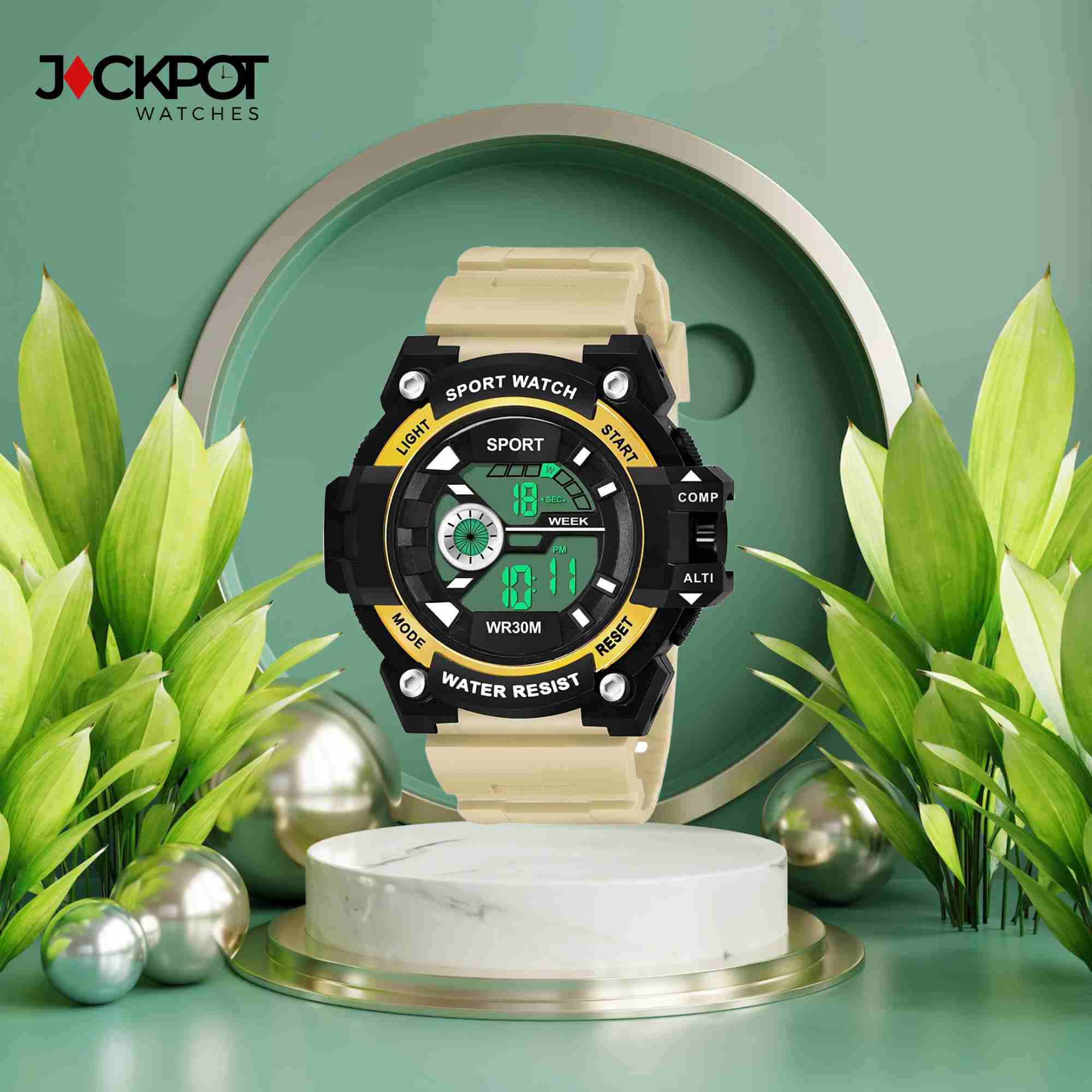 Sports Multifunctional Digital Black Dial Mens Boys Watch And New ...